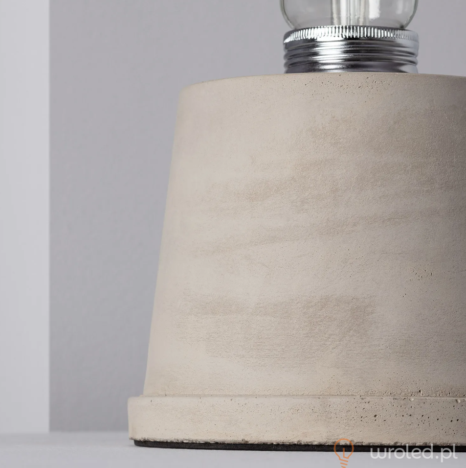 Lampa stołowa betonowa Ray E27 | wroled.pl