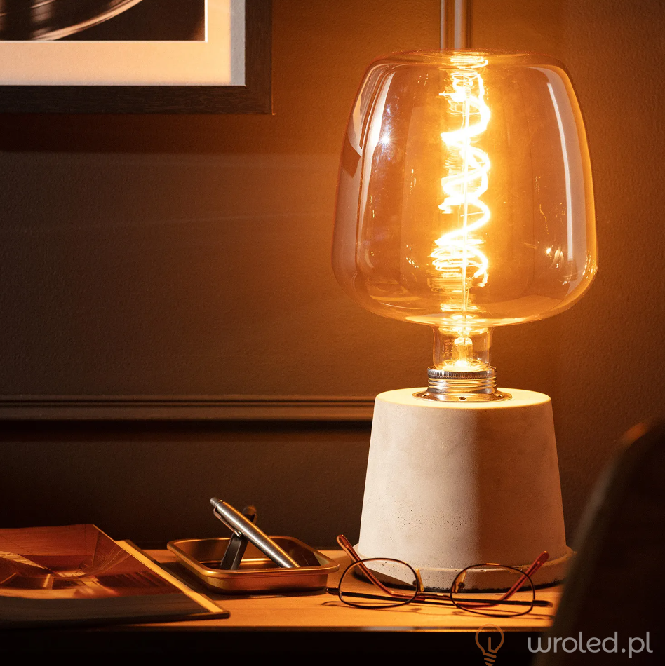 Lampa stołowa betonowa Ray E27 | wroled.pl