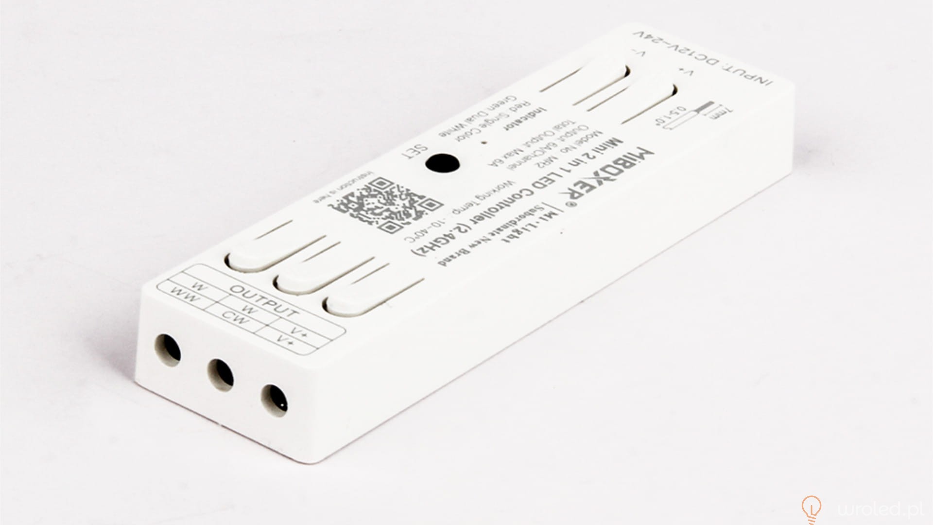 Miboxer MR2 mini kontroler LED 2w1 MONO & CCT max 6A 2.4GHz | wroled.pl